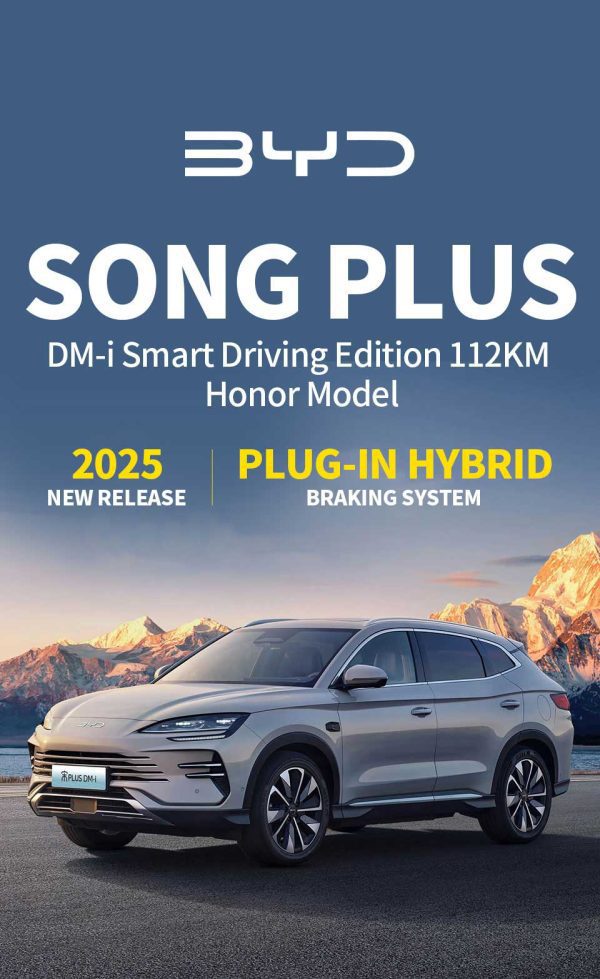 BYD Song PLUS 2025 DM-i Smart Driving SUV - Jinyu Autos
